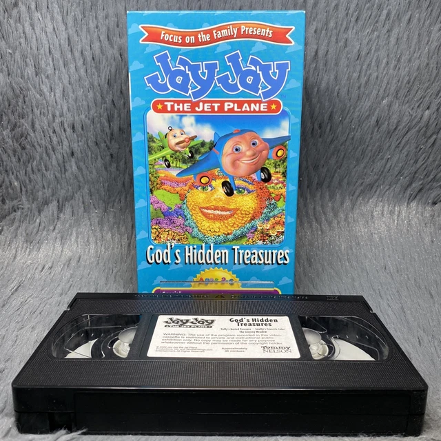 JAY JAY THE Jet Plane God’s Hidden Treasures VHS Tape 2002 Kids Cartoon ...