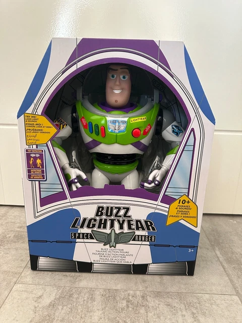 [NEW] DISNEY STORE Buzz Lightyear Interactive Talking Action Figure ...