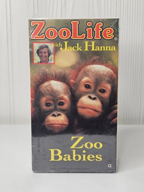 ZOO LIFE WITH Jack Hanna VHS 2-pack Zoo Babies & Lions Tigers & Bears ...
