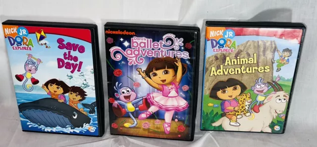 Dora The Explorer Nickelodeon Nick Jr 4 Dvd Lot £2 84 Picclick Uk