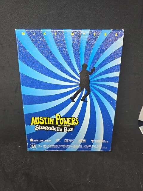 AUSTIN POWERS DVD Collection Shagadelic Box 3 Disk Set Region 4 $9.99 ...