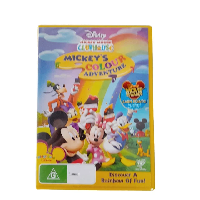 MICKEY MOUSE CLUBHOUSE: Mickey's Colour Adventure DVD - New And Sealed ...