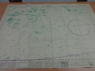 WW2 AUSTRALIAN AIR FORCE (RAAF) Aeronautical Map - "FORREST" (S.W ...