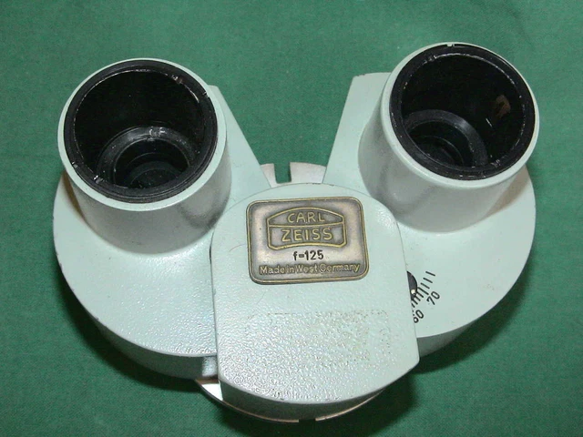 BINOCULAR TUBE F=125 ZEISS OPMI Microscope Stereomicroscope BINOCULAR ...
