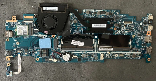 LENOVO THINKPAD L380 Motherboard intel core i5-8250u + heatsink + power ...