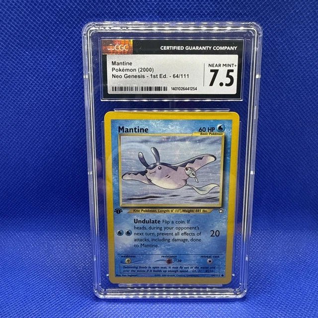MANTINE 64/111 | 1st Edition Neo Genesis | WOTC Vintage Pokemon £13.36 ...