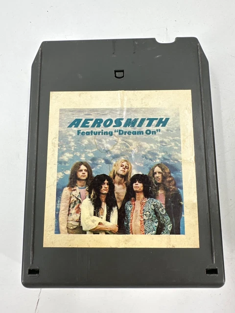 AEROSMITH SELF-TITLED FEATURING Dream On 8 track tape Columbia 1973 $14 ...