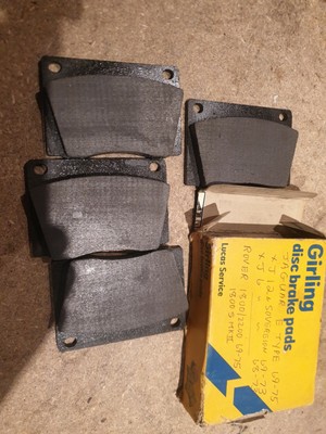 JAGUAR XJS / Xj6 / Xj12 Front Brake Pads New Old Stock Rover Also £40. ...