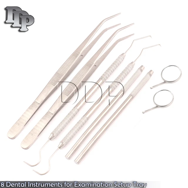 8 DENTAL INSTRUMENTS for Examination Setup Tray (Exam), PR-0017 $14.90 ...