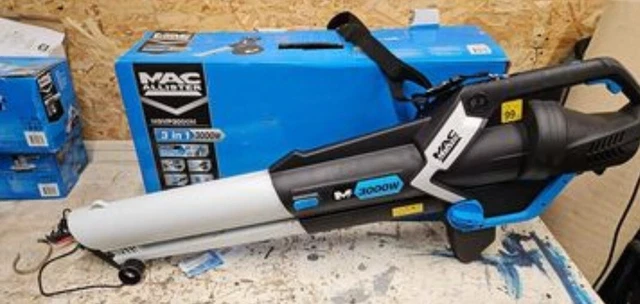 MAC ALLISTER MBVP Corded 3000W 220-240V Garden blower & vacuum £40.00 ...