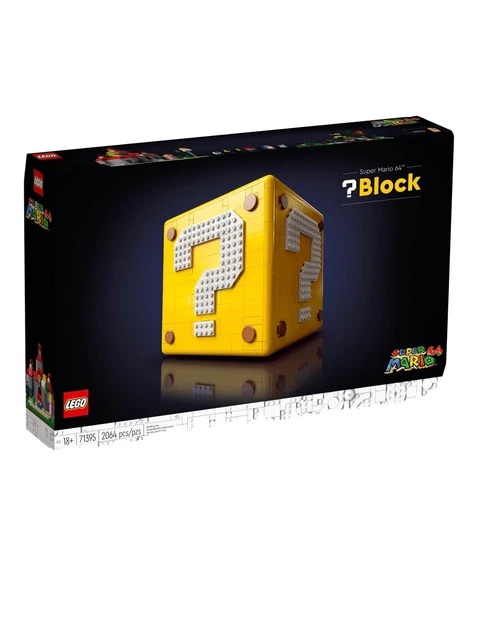 LEGO 71395 SUPER Mario 64 Question Mark Block 🔥🔥Brand New Factory ...