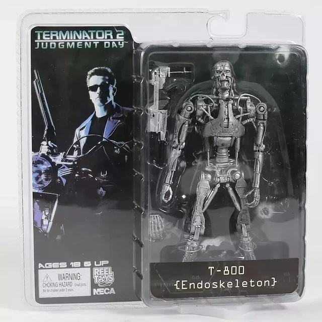 FIGURINE NECA TERMINATOR T-800 d'endosquelette Collection Terminator 2 ...