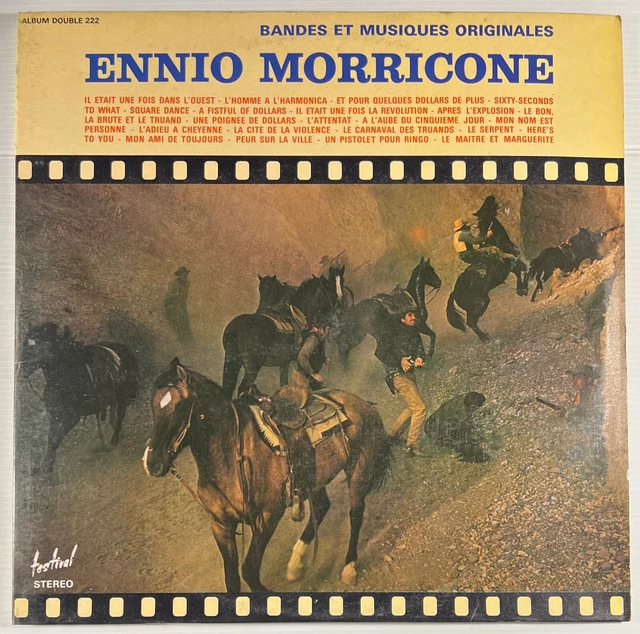 ENNIO MORRICONE - Bandes et Musiques Originales DOUBLE 2LP 33 rpm FESTIVAL 222 EUR 9,90 ...