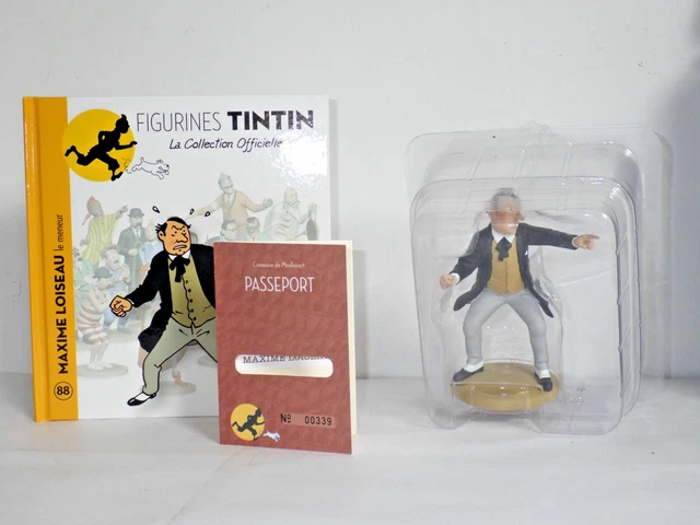 FIGURINE TINTIN COLLECTION officielle n° 88 Maxime Loiseau EUR 44,99 ...