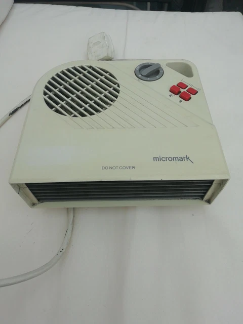 MICROMARK FAN HEATER Model MM8976 (Working)) £6.00 - PicClick UK
