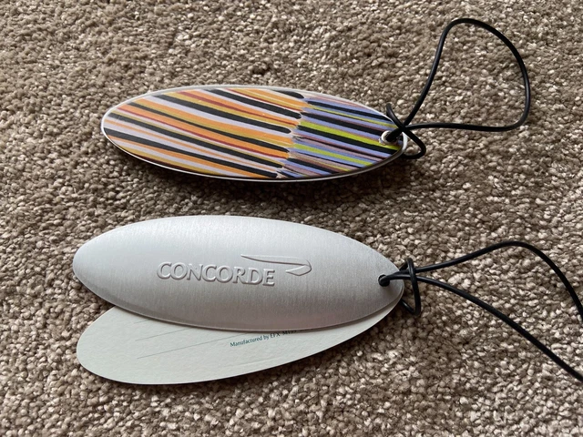 BRITISH AIRWAYS CONCORDE - Aluminium Metal luggage tag EUR 16,71 ...