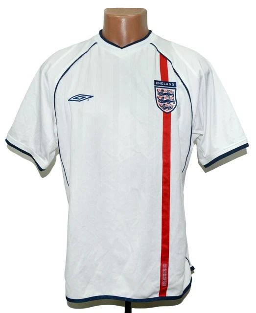 ENGLAND NATIONAL TEAM 2001/2003 Home Football Shirt Umbro Size L £65.99 ...