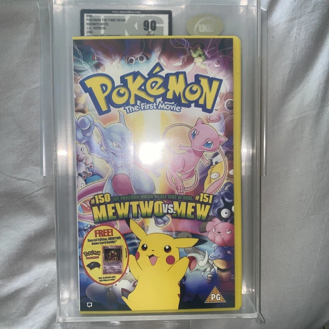 POKEMON THE FIRST Movie Vhs New Sealed Ukg 90 Mt Gold £350.00 - PicClick UK
