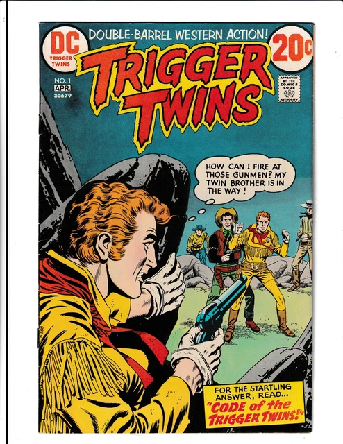 TRIGGER TWINS #1 (1973) DC Comics $11.99 - PicClick CA