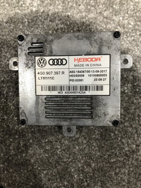 GENUINE AUDI A3 2003-2016 Mk2/Mk3 (8P/8V) Xenon Headlight Ballast ...