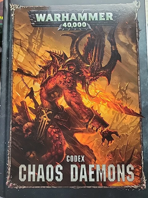 WARHAMMER 40K CODEX: Chaos Daemons 8a edizione HC Book Games Workshop ...