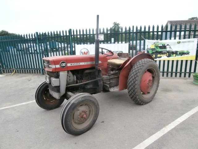 MASSEY FERGUSON MF130 2WD Tractor Vintage Classic Barn Find £2,500.00 ...