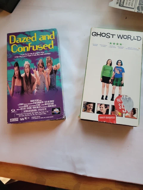 VHS LOT 8 Tapes Gidget Dazed & Confused Almost Famous Ghost World ...
