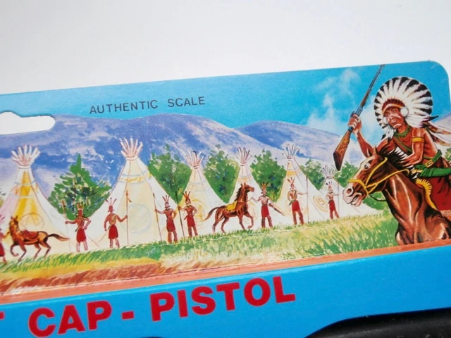 TOLLES MINIATUR GEWEHR Made in Hong Kong 1970er Karabiner Carbine CAP ...