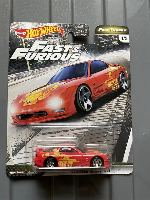 MAZDA RX7 FD Red Fast And Furious Hot Wheels Fast Tuners £16.99 ...
