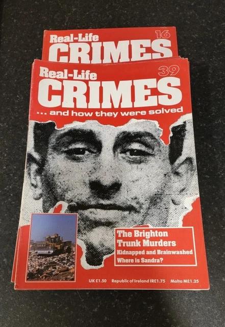 REAL LIFE CRIMES and how they are Solved Magazine Issues 16-39 £25.00 ... REAL LIFE CRIMES and how they are Solved Magazine Issues 16-39 £25.00 ...