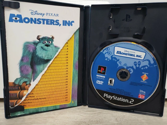 MONSTERS, INC. (SONY PlayStation 2 PS2, 2002). Manual included. $12.21 ...