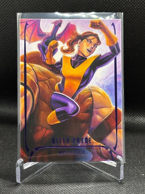 2024 MARVEL MASTERPIECES Grego Epic Purple /199 Kitty Pride #19 £16.14 ...