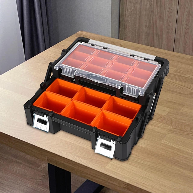 BOÎTE DE RANGEMENT de matériel, boîte à outils polyvalente et robuste ...