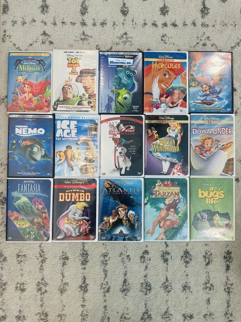 DISNEY DVDS LOT Of 15 £11.15 - PicClick UK