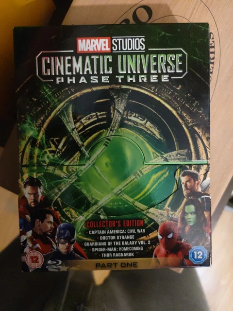 MARVEL STUDIOS CINEMATIC Universe Phase 3 Part 1 Blue-Ray Box Set £8.00 ...