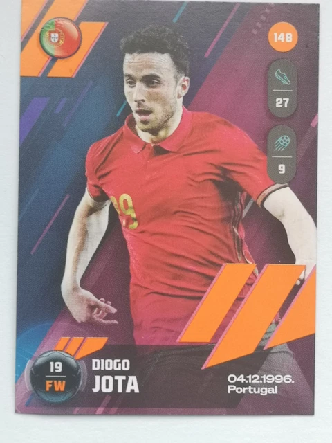 CARTA CALCIO DIOGO Jota Portugal Liverpool Qatar 2022 Calcio Carte ...