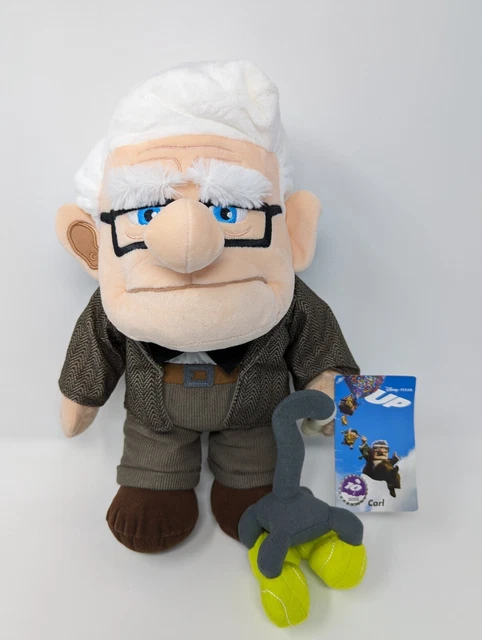 OFFICIAL DISNEY STORE Pixar's Up Carl Mr Fredrickson 14" Plush Soft Toy ...