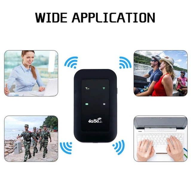 3G/4G LTE MOBILE Broadband Wireless Router Hotspot SIM Unlocked Portab ...