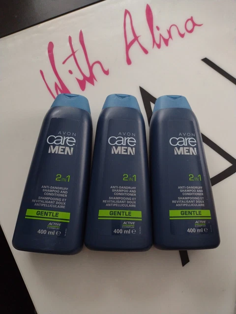 AVON CARE Men 2in1 anti-dandruff shampoo& conditioner 400 ml bundle of ...