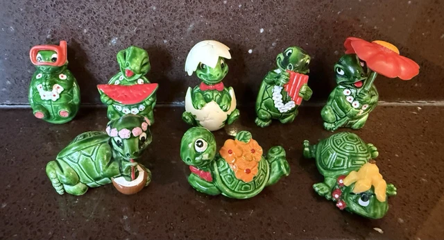 VINTAGE KINDER SURPRISE Egg Toys Terrapin Tartallegre Turtles by ...