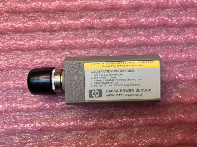 KEYSIGHT AGILENT HP 8485A Power Sensor 50MHz~26.5GHz -30dBm/+20dBm +SMA/N Adapt EUR 520,00 ...