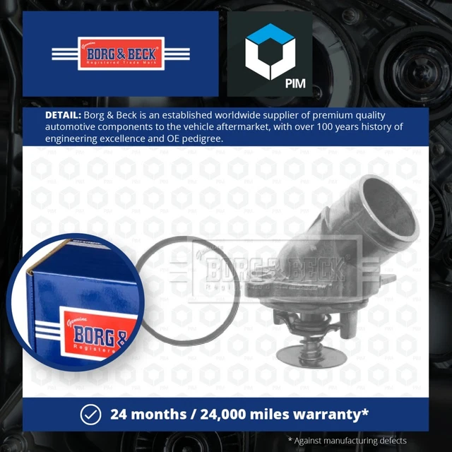 COOLANT THERMOSTAT FITS MERCEDES SL500 R129, R230 5.0 00 to 06 B&B ...