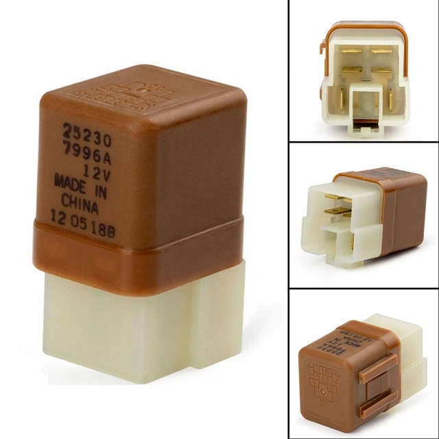 1 PIÈCE RELAIS adapté pour relais Jideco 6 broches 12V convient pour ...
