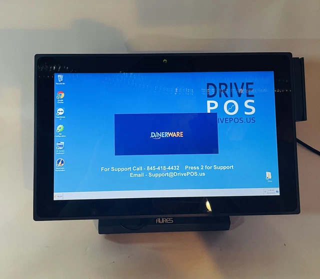 AURES J2-240 POS Point of Sale Touch Screen Terminal Credit Card Reader ...