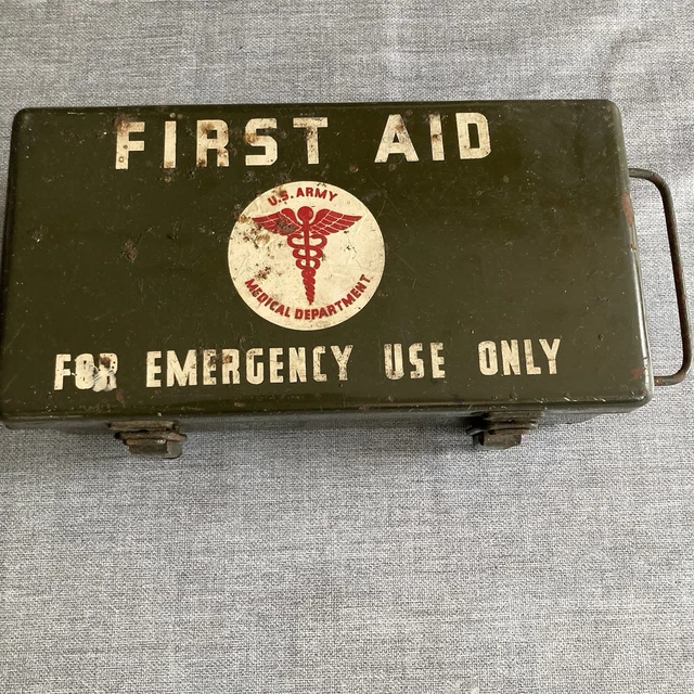 WW2 FIRST AID Field Kit U.S Army £61.04 - PicClick UK