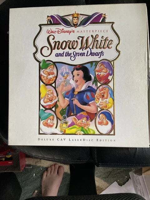 SNOW WHITE SEVEN DWARFS DISNEY DELUXE CAV BOX SET LASERDISC ...