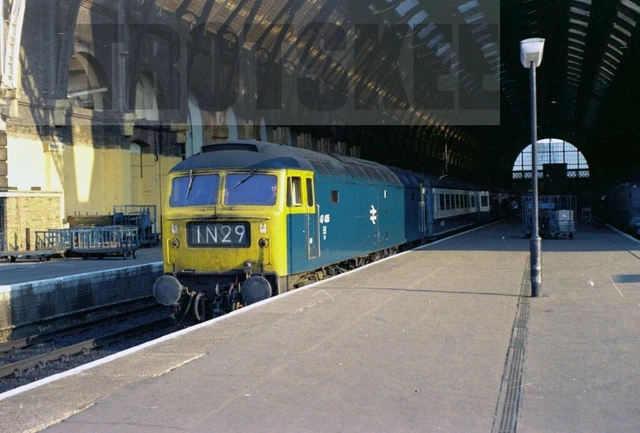 35MM COLOUR NEGATIVE BR British Rail Diesel Loco Class 47 47435 Kings Cross 1974 £4.39 - PicClick UK