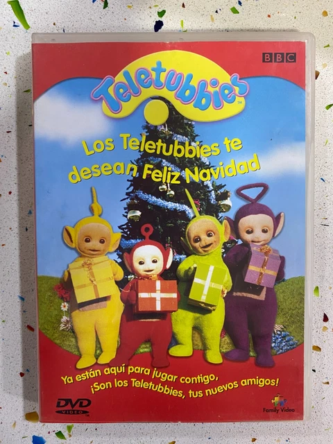 THE TELETUBBIES TEA Desean Happy Christmas DVD - BBC Spanish English ...