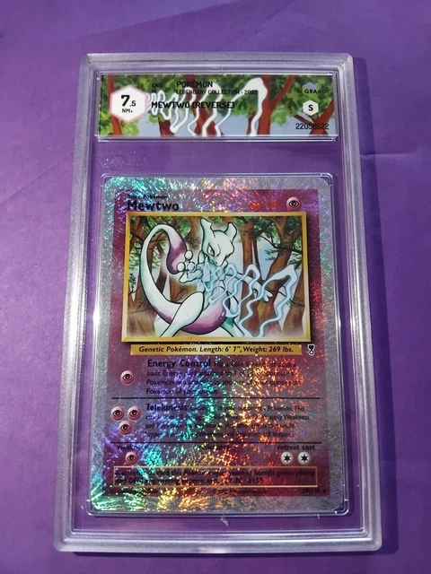 MEWTWO 29/110 HOLO Reverse Legendary Collection ENG 7,5 NEAR MINT+ ...