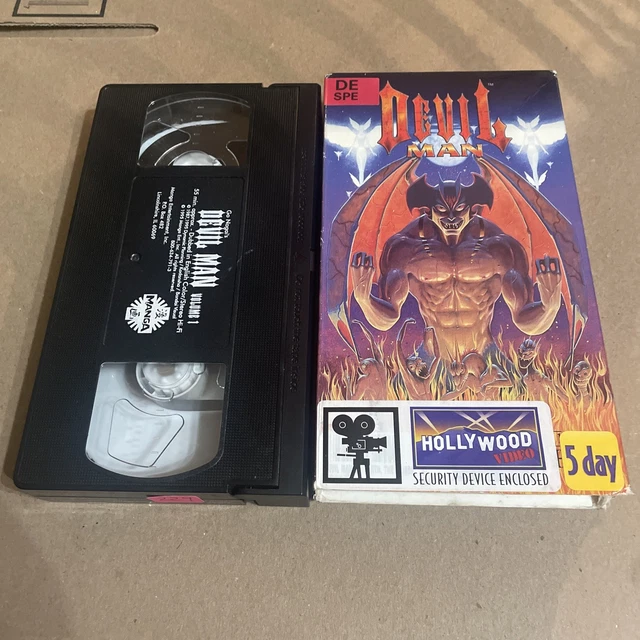 DEVILMAN V. 1: The Birth of Devilman (VHS, 1995, Original Japanese ...